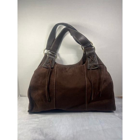 a.n.a. A New Approach | Bags | Ana Brown Suede Shoulder Crossbody ...